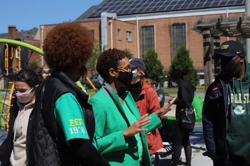 Parker Supporters Question Faith Gibson Hubbard and Her Ties to Bowser