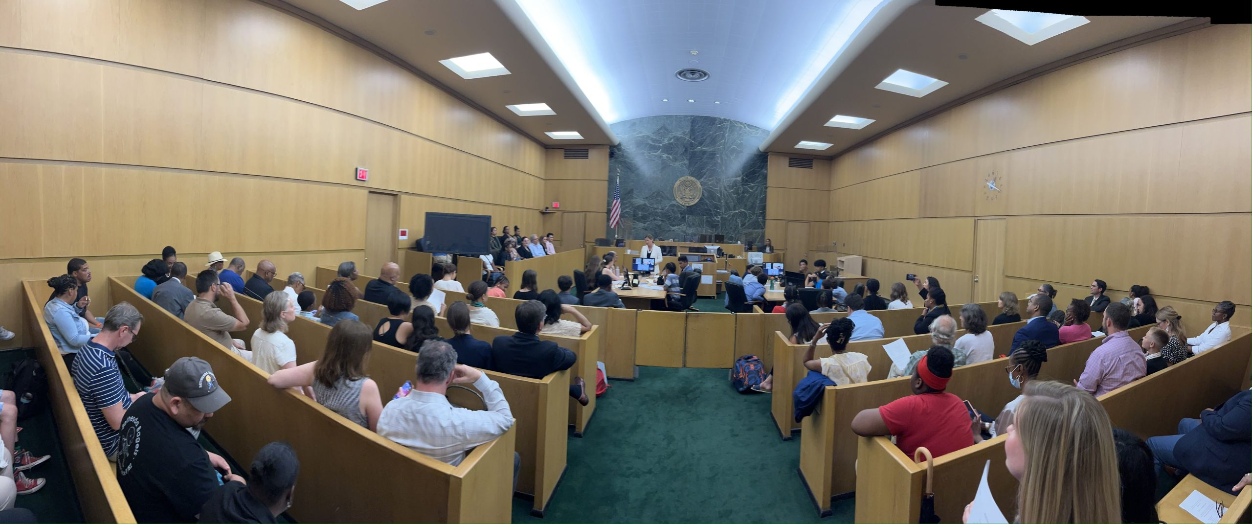 Stuart-Hobson Middle School Students Deliberate During Mock Trial in ...