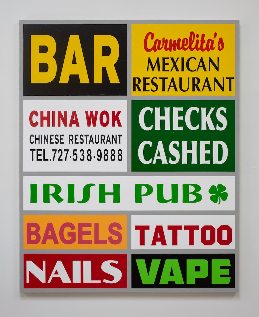 Beacons of Capitalism Become Painterly in New American Landscapes ...
